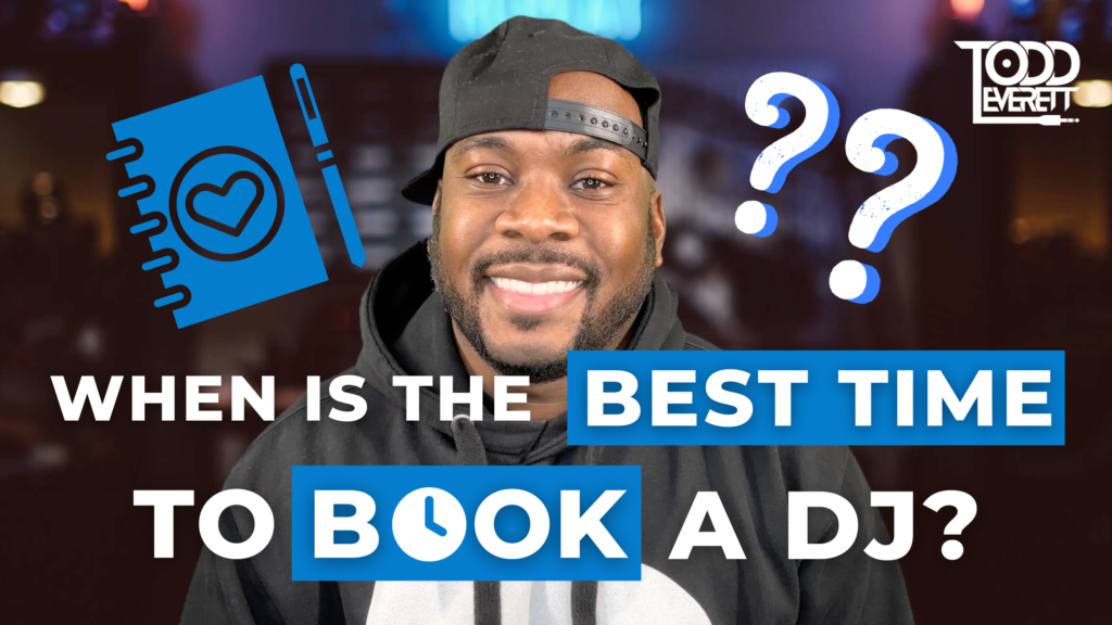 The Best Time to Book A Wedding DJ: Securing the Ultimate Musical ...